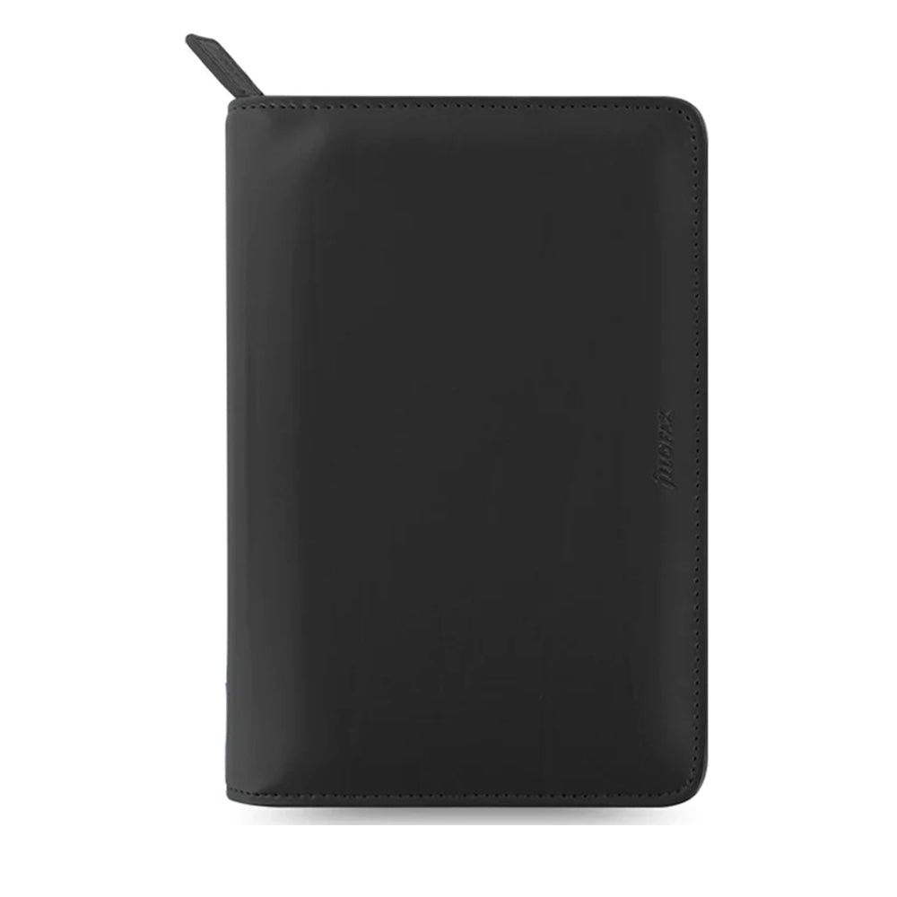 Filofax Metropol Zip Personal Organiser - Black - LIVTEK INDIA PVT LTD