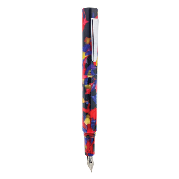 Monteverde USA MVP Fountain Pen Abstract Red (Eyedropper, Cartridge ...
