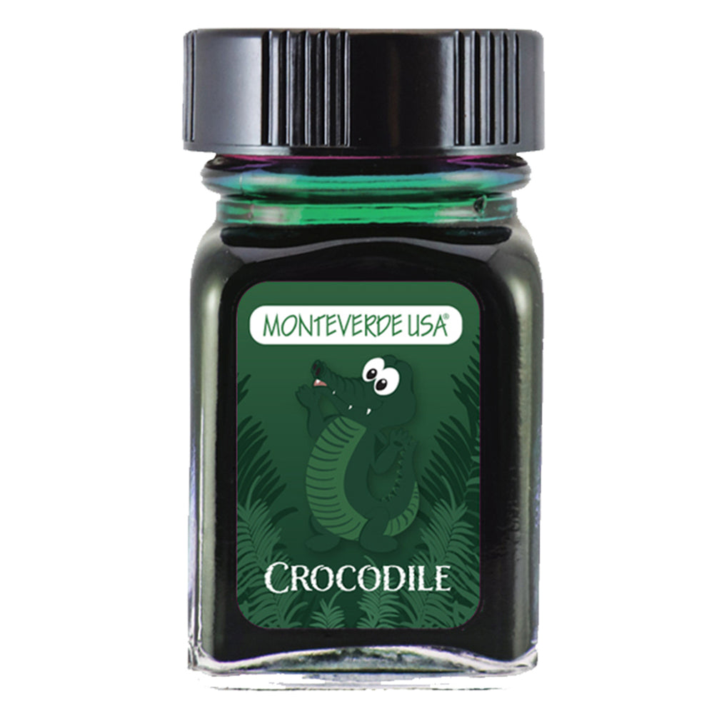 Monteverde USA® Jungle Ink 30 ML Crocodile (Green) - LIVTEK INDIA PVT LTD