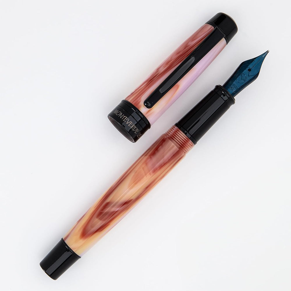 Monteverde USA® Prima™ Fountain Pen, Red Swril - LIVTEK INDIA PVT LTD