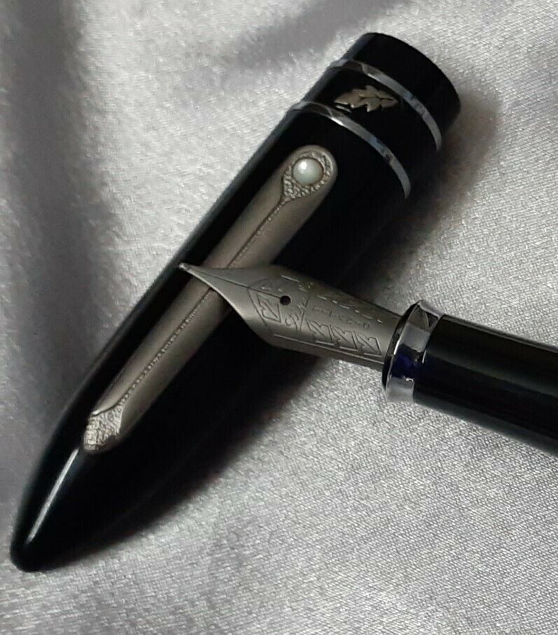 Stipula Model T Fountain Pen - Black - LIVTEK INDIA PVT LTD
