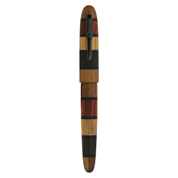 Conklin All American Quad Wood Limited Edition 898 Fountain Pen ...