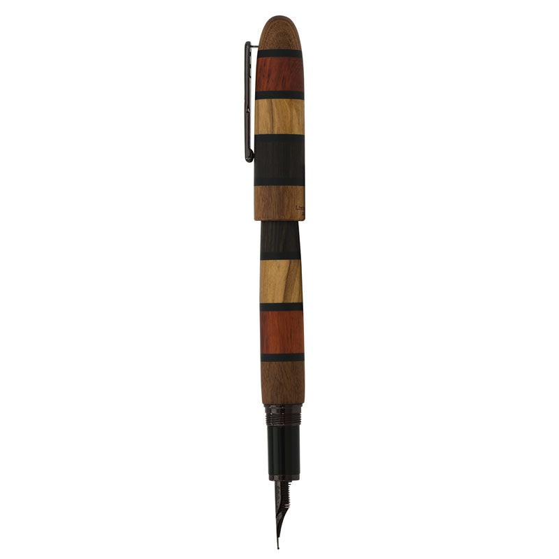 Conklin All American Quad Wood Limited Edition 898 Fountain Pen ...